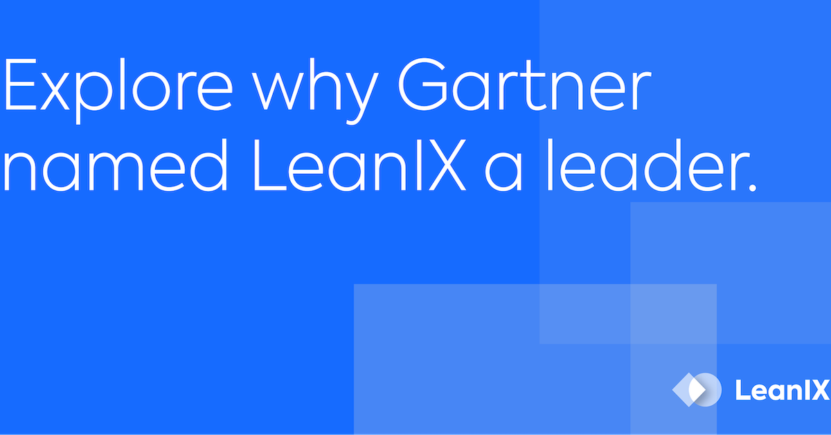 2023 Gartner Magic Quadrant Names LeanIX As An EA Leader 2023 Gartner Magic Quadrant Names LeanIX As An EA Leader